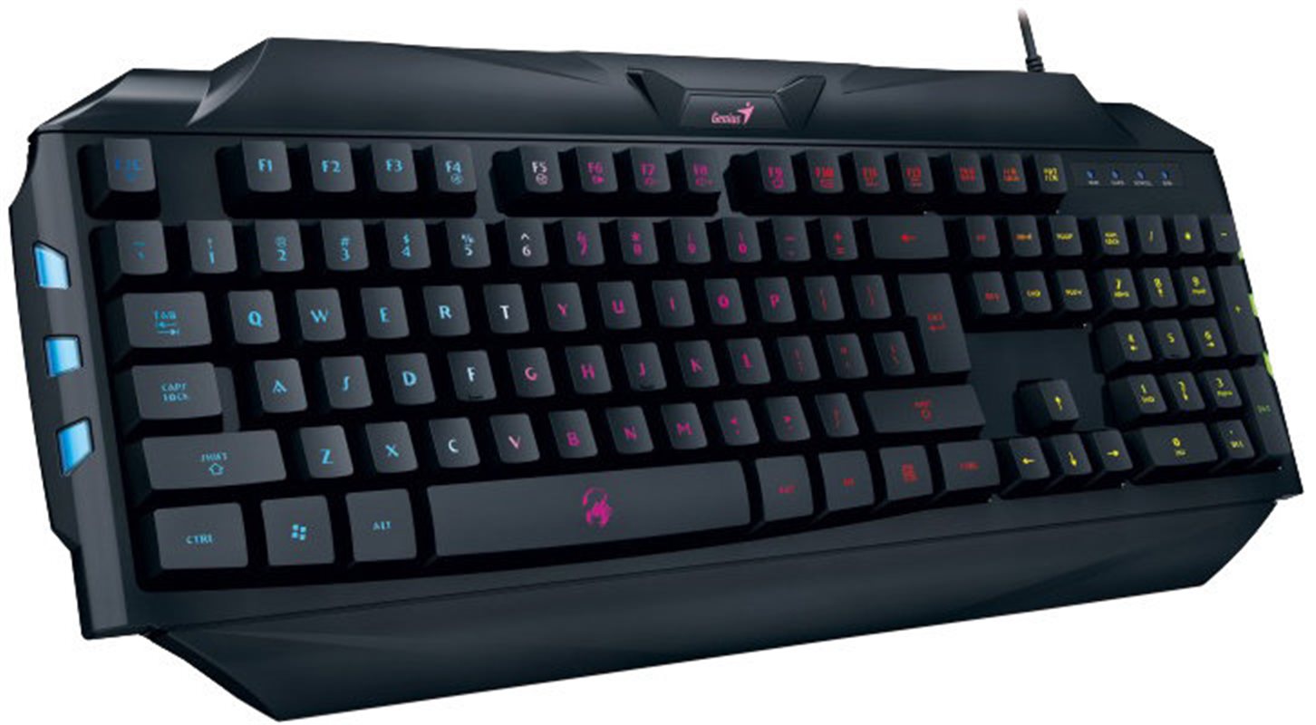 Klávesnice GENIUS K5 Black, gaming, CZ+SK