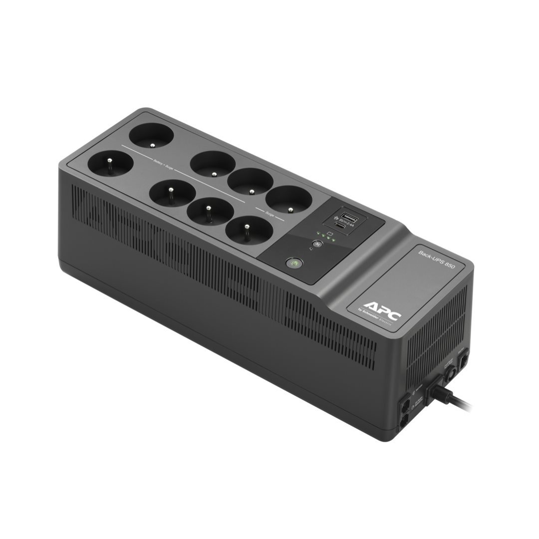APC Back-UPS 850VA (Cyberfort III.), 230V, USB Type-C a charging ports ...