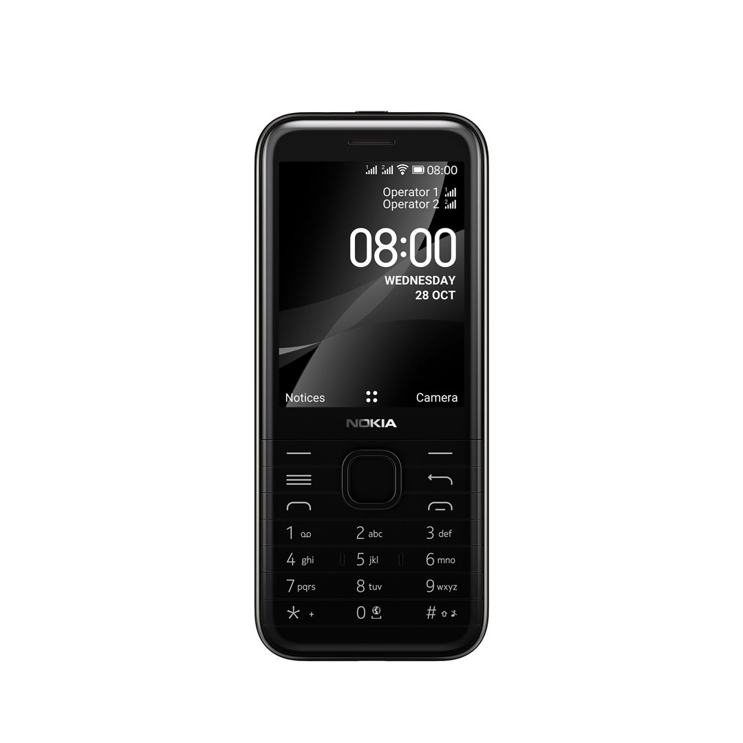 Mobilsalon - Nokia 8000 4G Dual SIM Black