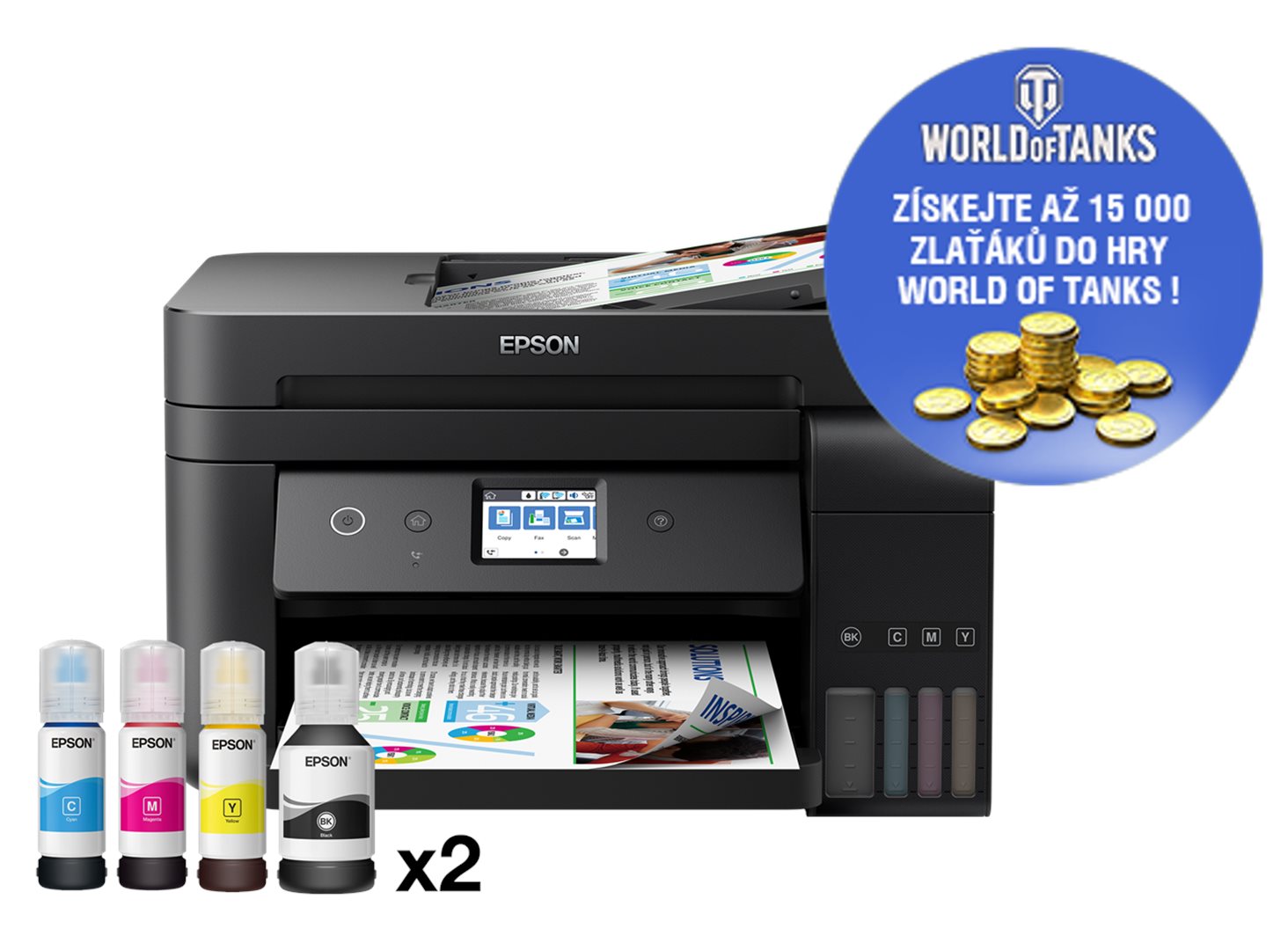 Epson L6190, A4,4800x1200 dpi, 33/20 ppm, Wifi